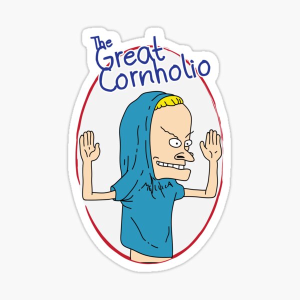 Beavis Cornholio Stickers | Redbubble