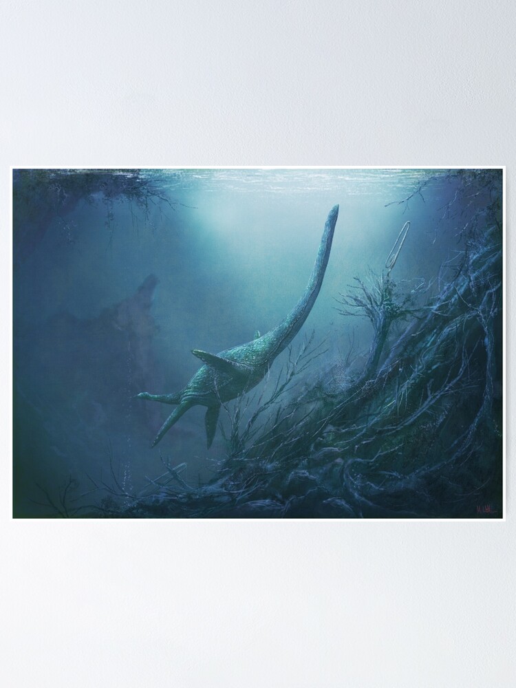 "Cooling off with Vegasaurus" Poster for Sale by MarkWitton | Redbubble