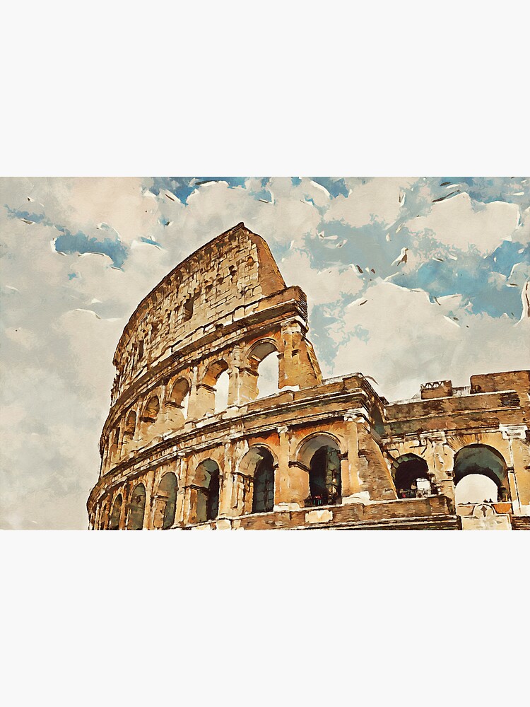 "Colosseum, Rome" Sticker for Sale by Andrea Mazzocchetti | Redbubble