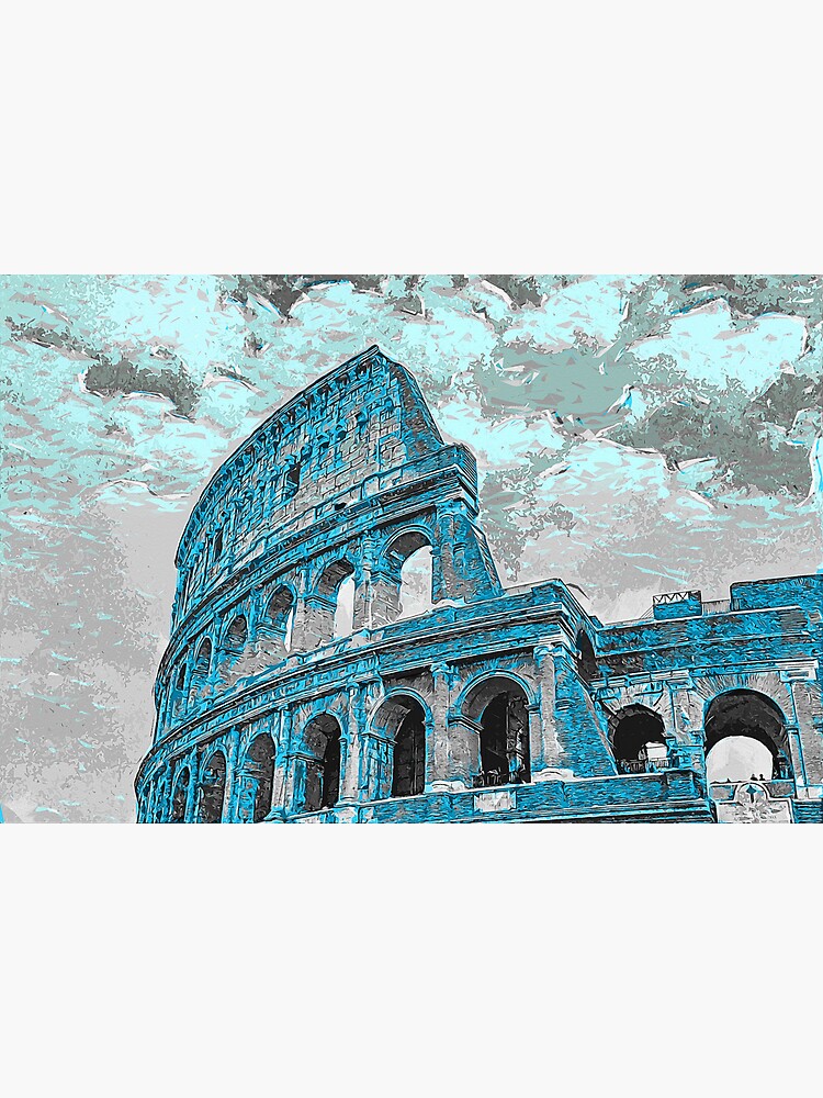 "Colosseum, Rome" Sticker by ErianAndre | Redbubble