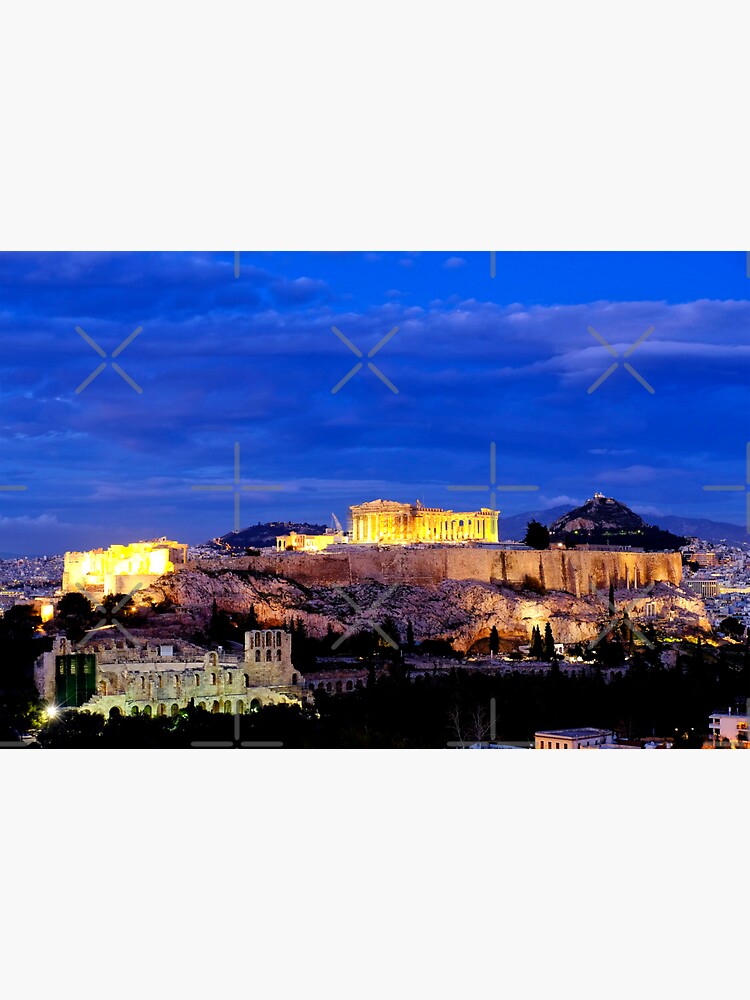 "Acropolis of Athens" Sticker for Sale by troianifabrizio | Redbubble