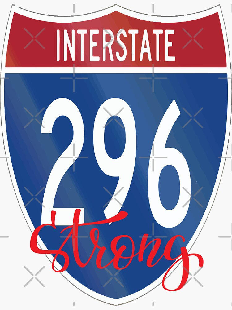 "Interstate 296 I-296 Interstate Highway System in the US State of ...