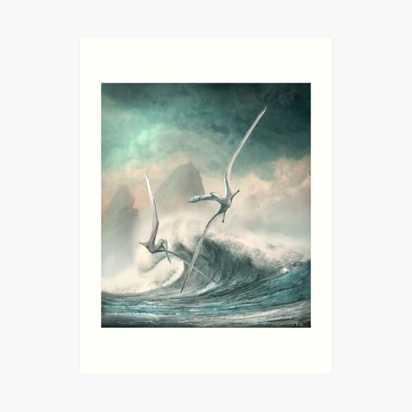 "Cimoliopterus" Art Print for Sale by MarkWitton | Redbubble