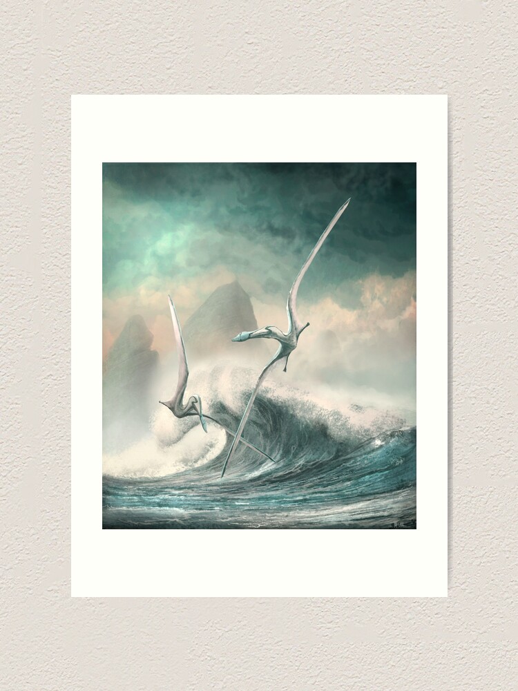 "Cimoliopterus" Art Print for Sale by MarkWitton | Redbubble