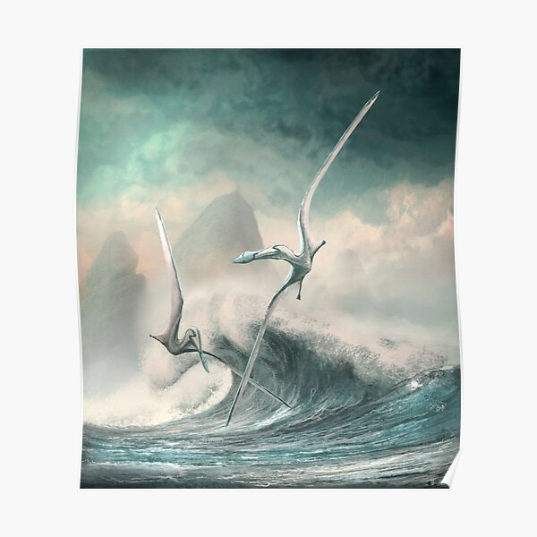 "Cimoliopterus" Poster for Sale by MarkWitton | Redbubble