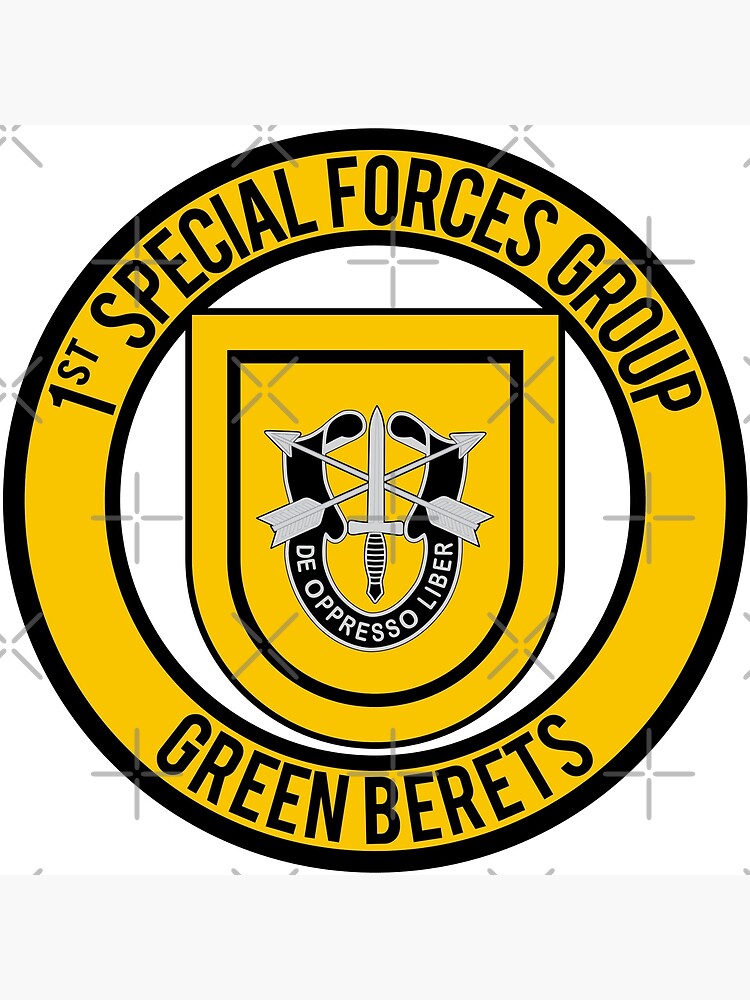 "1st Special Forces Group" Poster for Sale by jcmeyer | Redbubble