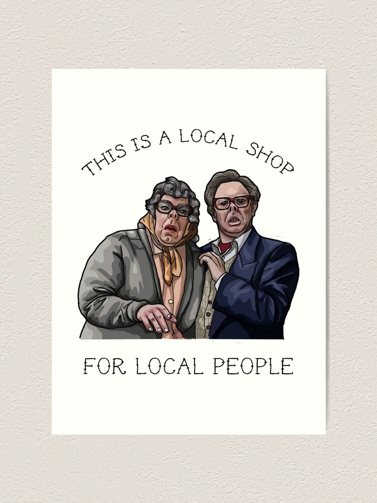 "Tubbs and Edward- League of Gentlemen" Art Print by coshillustrates ...