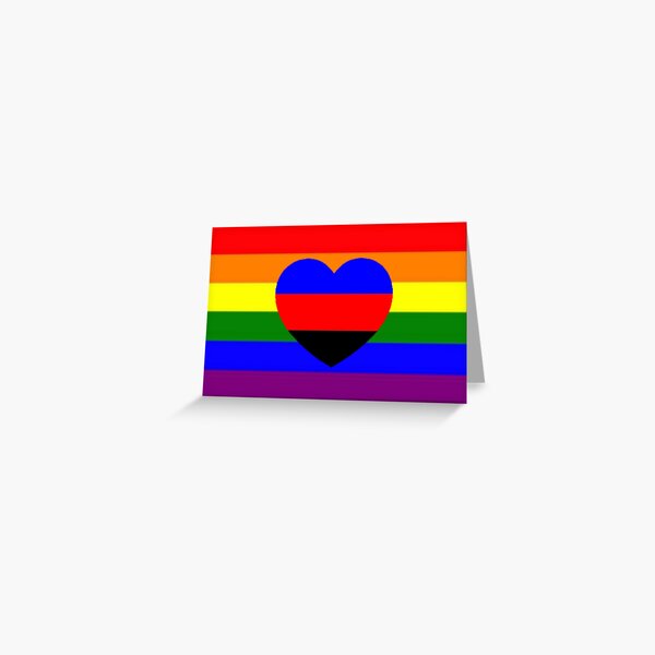 Polyamorous Polyamorous Flag Poly Gay Pride Polyamorous Greeting Cards ...
