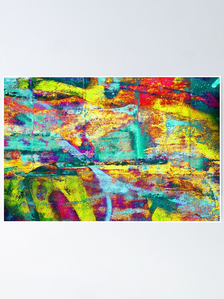 "Colorful Art" Poster by DiszBee | Redbubble