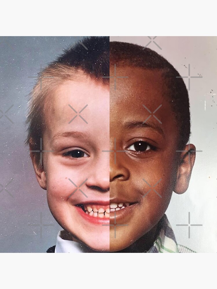 "TGFBro - Jay and Romell split faces" Poster for Sale by Etchedclothing ...