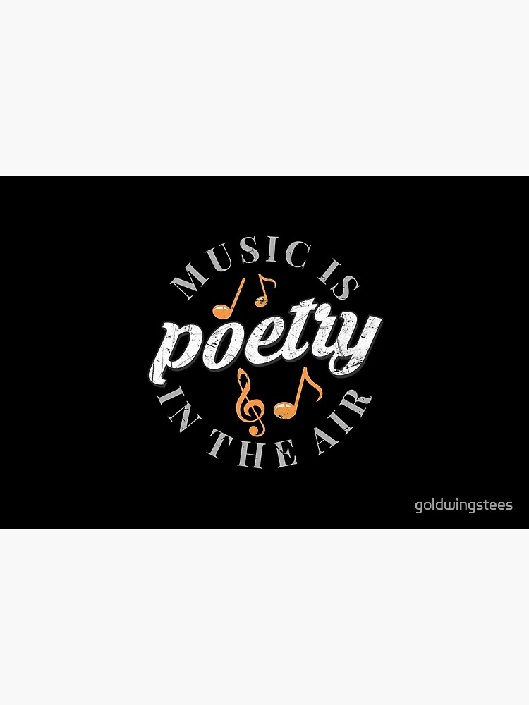 "Music is poetry in the air" Bath Mat for Sale by goldwingstees | Redbubble