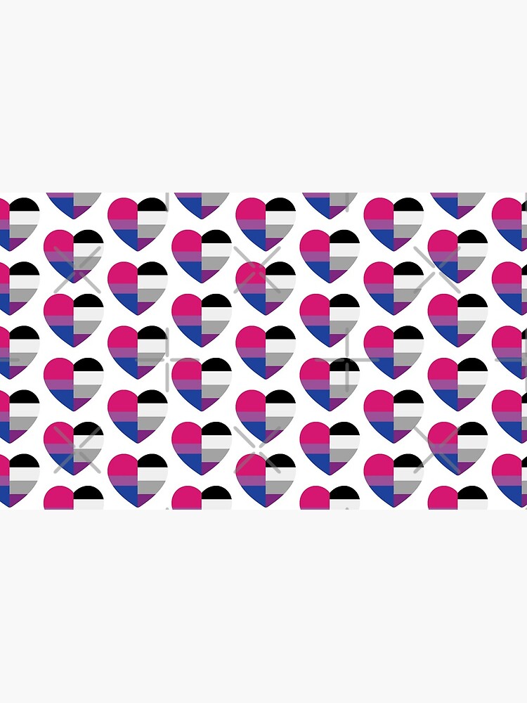 "Asexual Biromantic Heart" Coffee Mug for Sale by dlpalmer | Redbubble