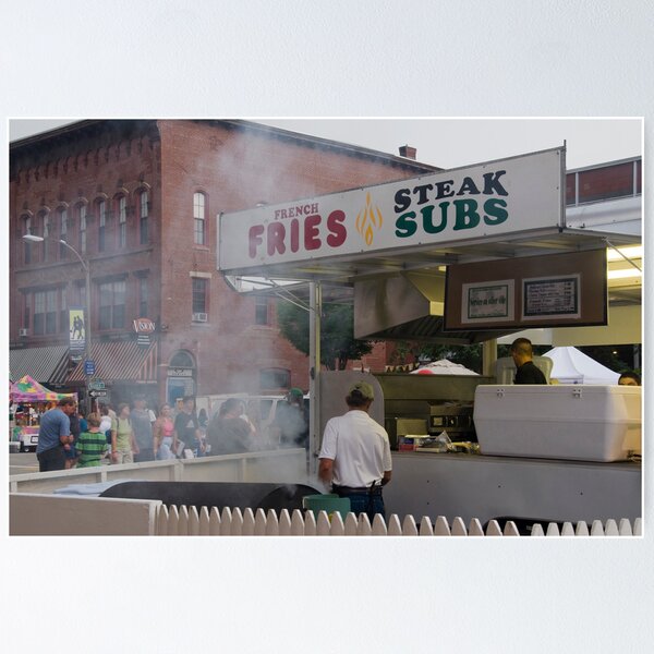 "Steak Sub Stand at Market Days - Concord, New Hampshire" Poster for ...