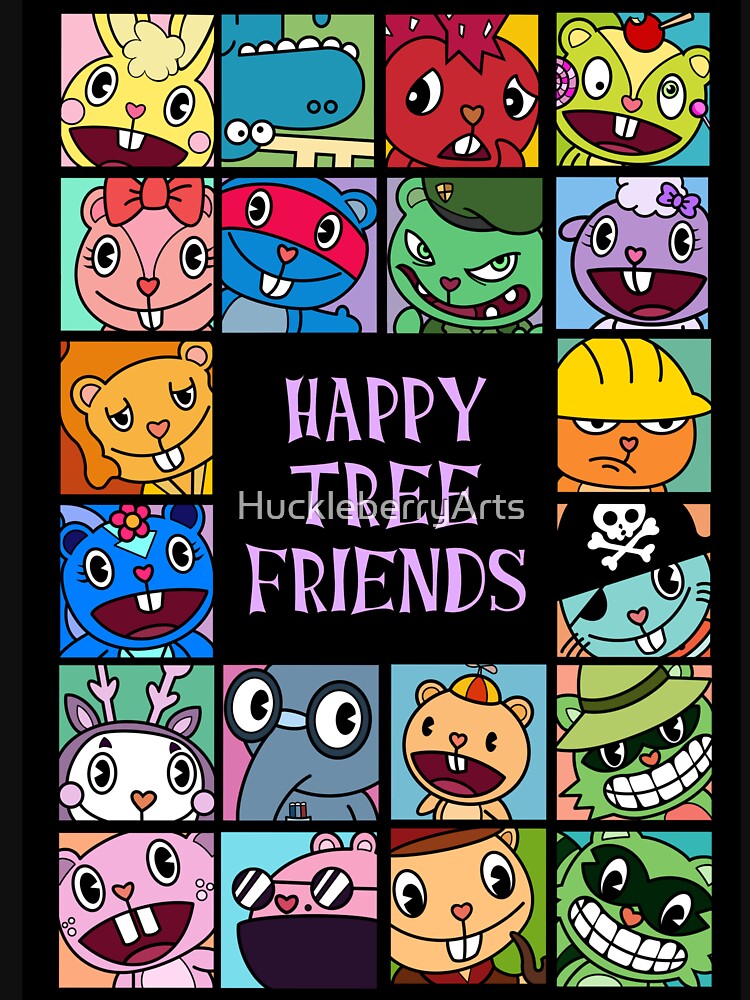 "Happy Tree Friends" Essential T-Shirt for Sale by HuckleberryArts ...