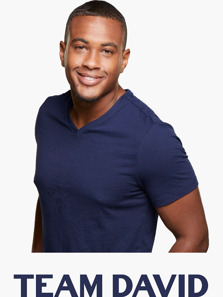 "Team David-Big Brother 21" Sticker for Sale by eventur5 | Redbubble