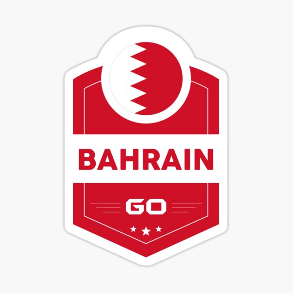 "GO BAHRAIN" Sticker for Sale by MarkMotta | Redbubble
