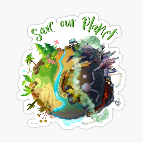 Save The Planet Stickers | Redbubble