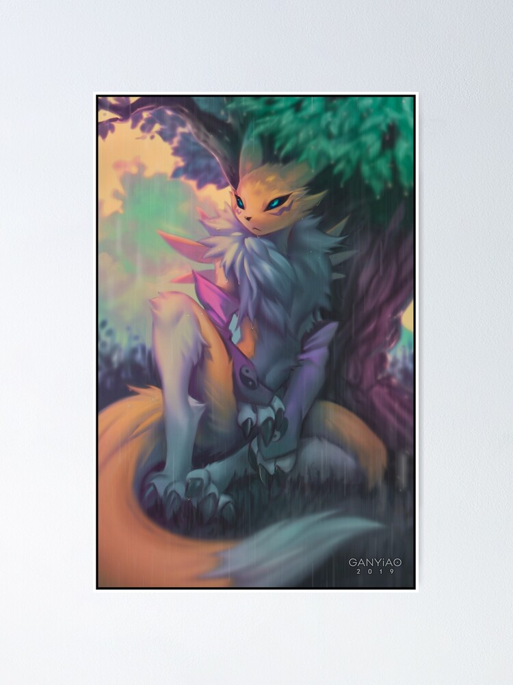 "RAINY RENAMON" Poster for Sale by GANYiAO | Redbubble