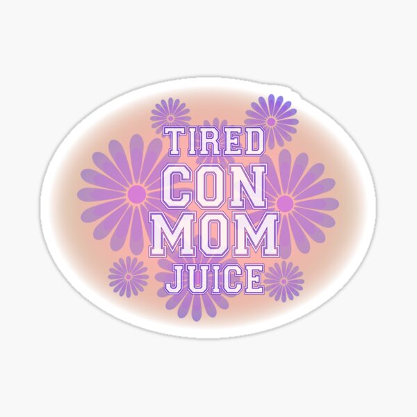 "ConMom" Sticker by LureLight | Redbubble