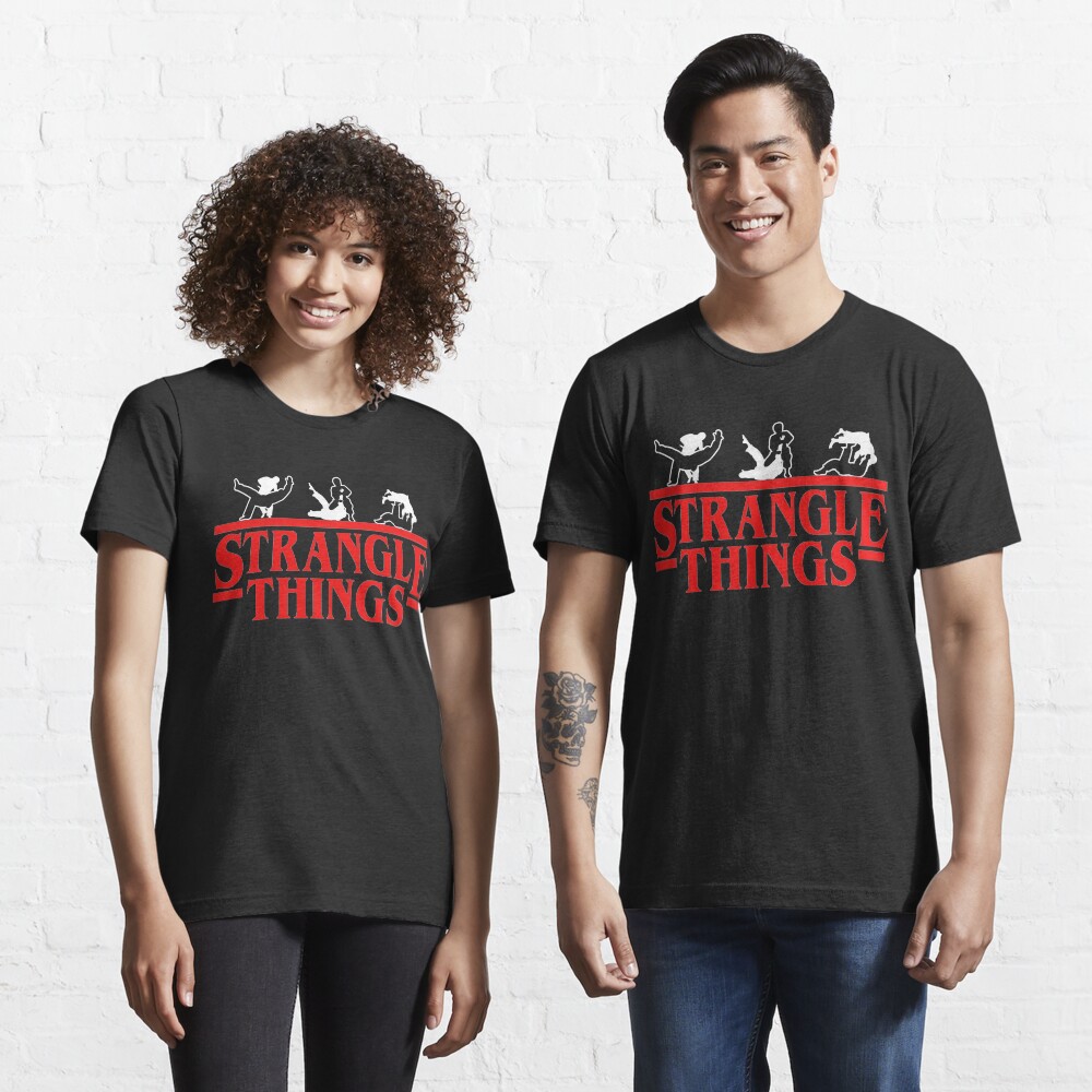 "Strangle Things" T-shirt for Sale by brendaisham | Redbubble ...