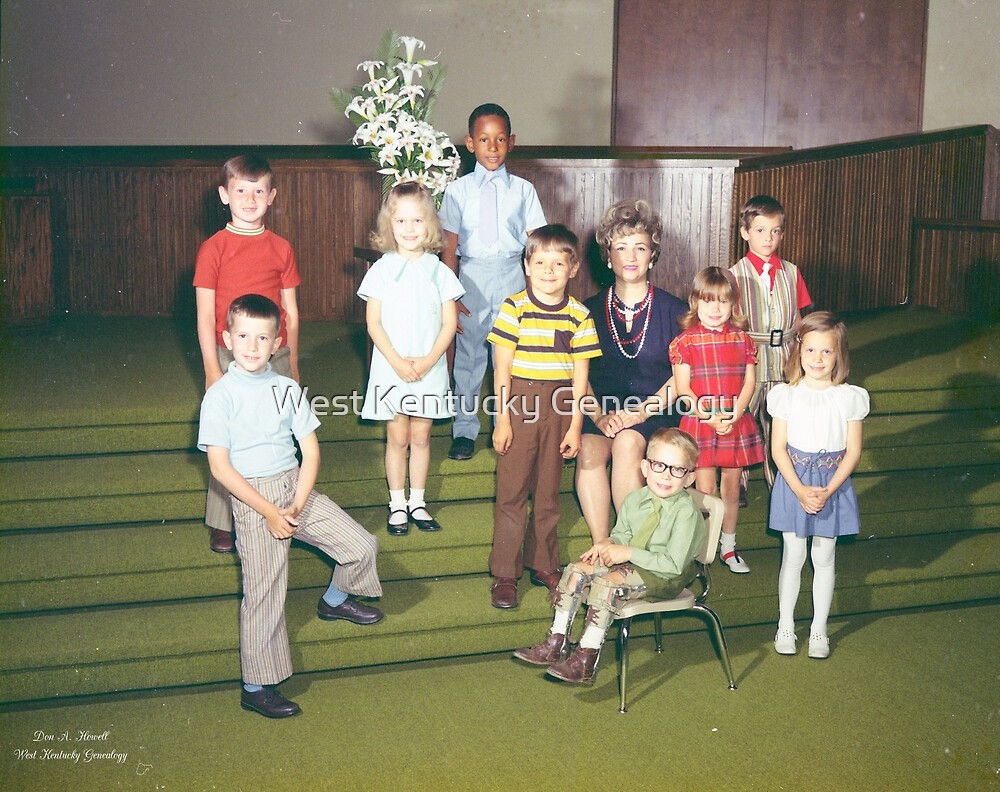 "APRIL 26, 1971, MRS.BOBO'S KINDERGARTEN CLASS, LONE OAK, KENTUCKY4" by ...