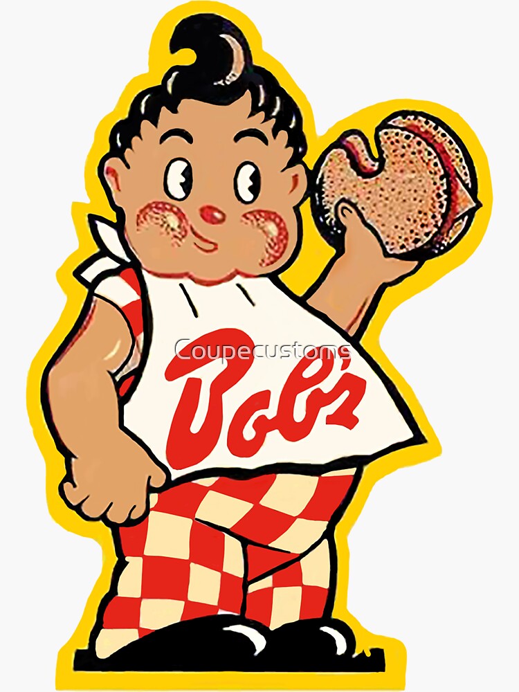 "1960's Bob's Dinner Big Boy" Sticker for Sale by Coupecustoms | Redbubble