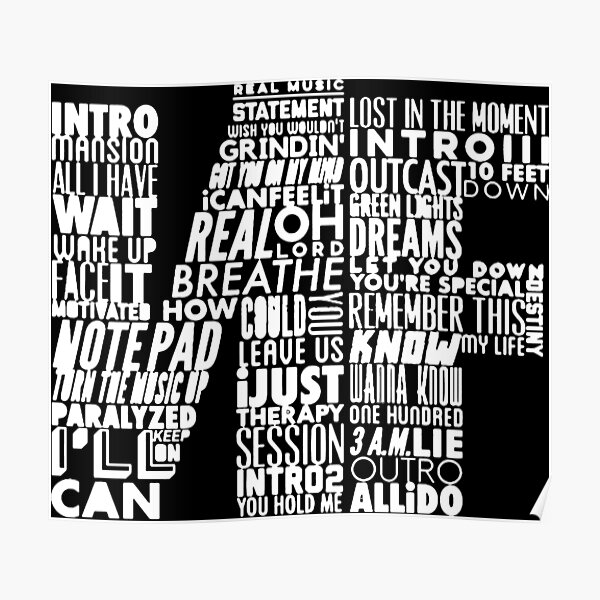 Nf Posters | Redbubble