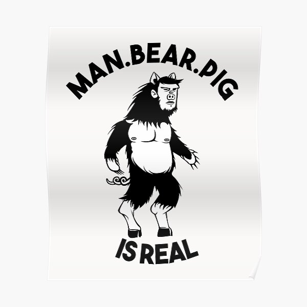 Manbearpig Posters | Redbubble