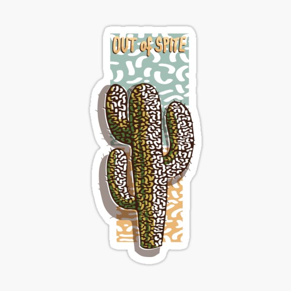 "Cactus - the invincible and fearless loner" Sticker for Sale by ...