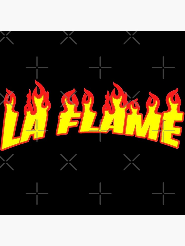 "La flame fire logo" Art Print for Sale by Geempah | Redbubble