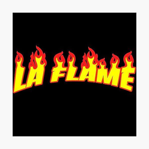 La Flame Photographic Prints | Redbubble