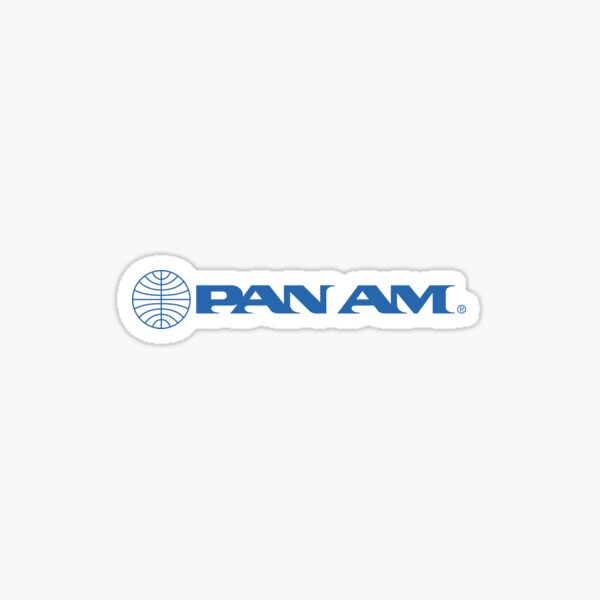 Pan Am Stickers | Redbubble