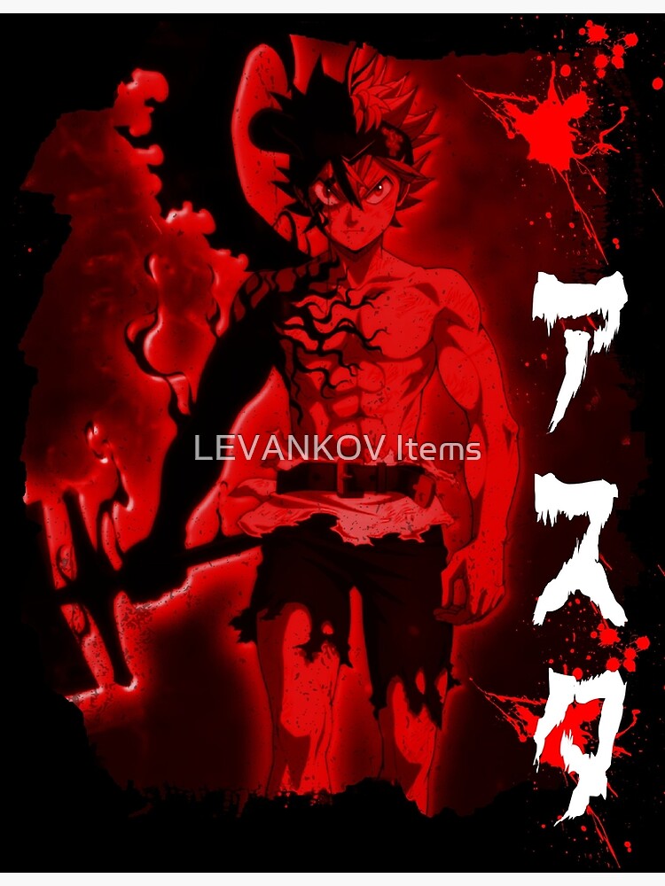 "Asta - Demon form" Poster by simouser | Redbubble