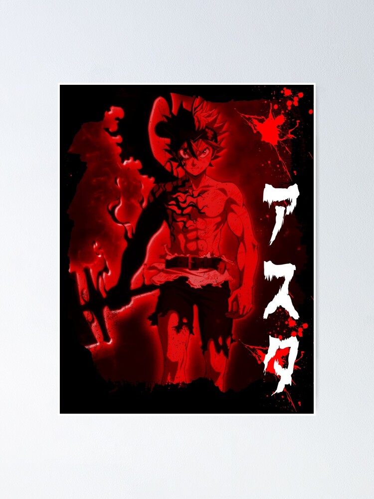 "Asta - Demon form" Poster by simouser | Redbubble