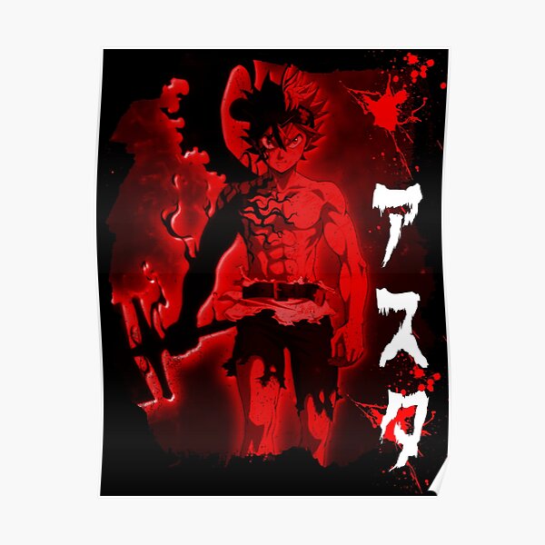 "Asta - Demon form" Poster by simouser | Redbubble