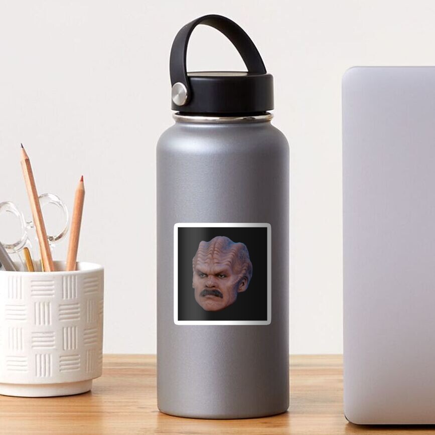"Bortus mustache - Orville" Sticker for Sale by thebigredsker | Redbubble