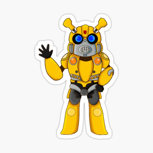 Bumblebee Transformers Stickers | Redbubble