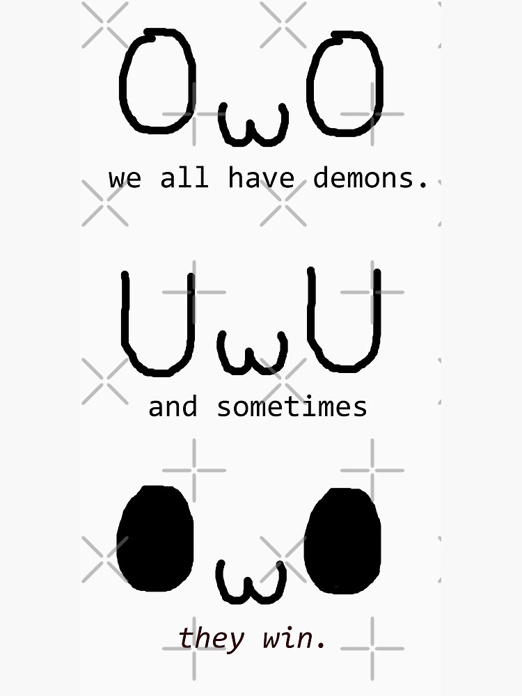 "Demons OwO" Photographic Print by kristikat | Redbubble