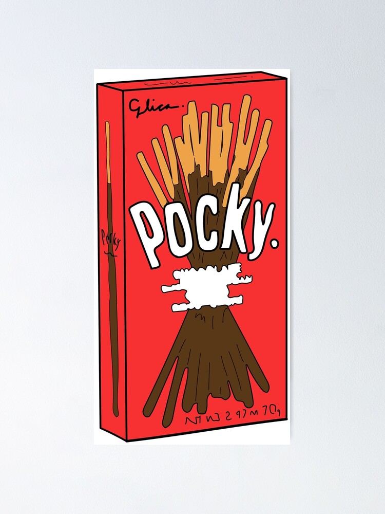 "Cartoon Pocky Design!" Poster for Sale by the-savster | Redbubble