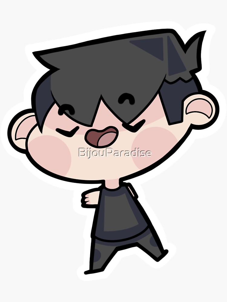 "Starfish Chibi Erik" Sticker by BijouParadise | Redbubble