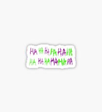 Hahaha Joker Stickers | Redbubble
