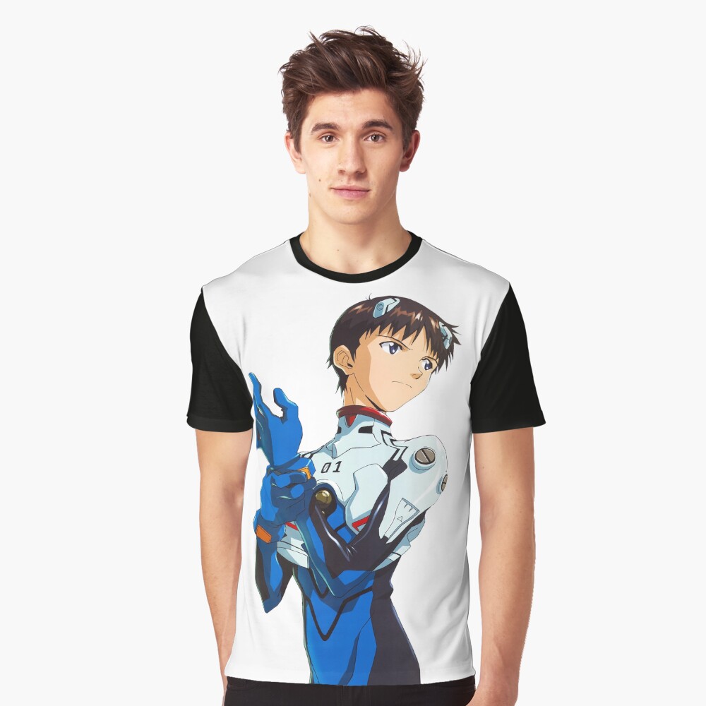 "Shinji Ikari - Neon Genesis Evangelion" Sticker for Sale by ...