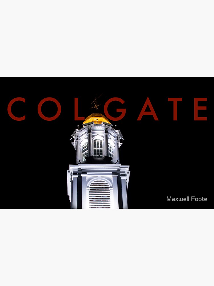 "Colgate University Maroon" Sticker for Sale by mkfoote | Redbubble