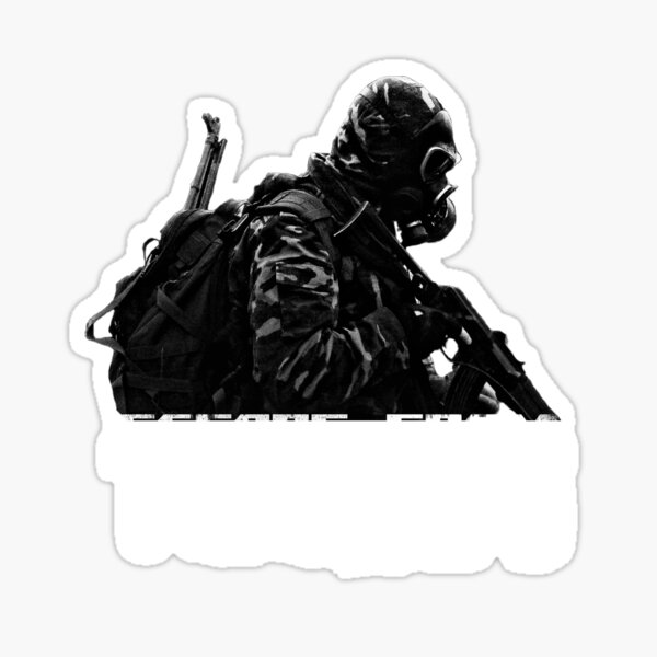 "Escape from Tarkov PMC" Sticker for Sale by TortoiseMan | Redbubble