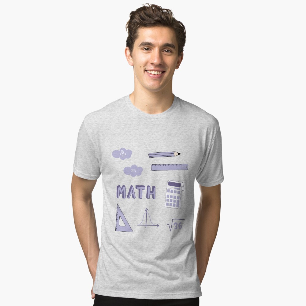 "Light Purple Math School Subject Sticker Pack" Poster for Sale by The ...