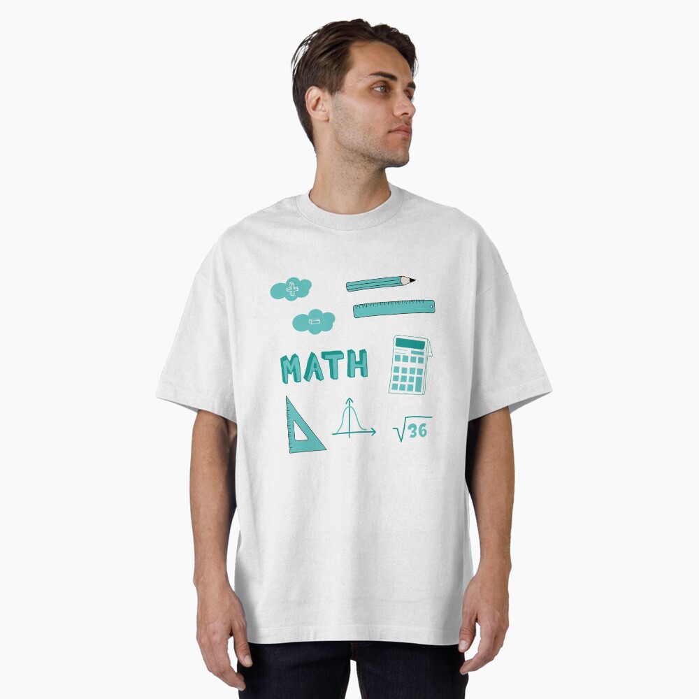 "Teal Math School Subject Sticker Pack" Sticker for Sale by The-Goods ...