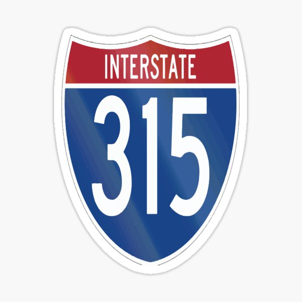 "Interstate 315 I-315 15 Business Interstate Highway System in the ...