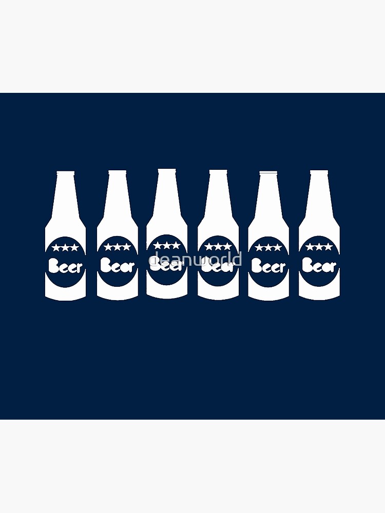 "Six Pack Beer - Bier T-Shirt - Fitness Drinking Abs Sticker" Poster by ...