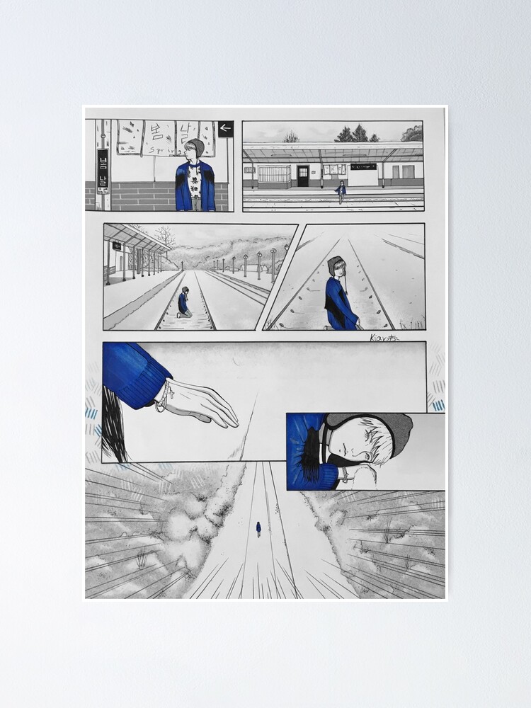 "Spring Day Manga" Poster by KiarAka | Redbubble