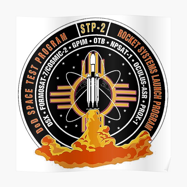 "Space Test Program 2 Logo" Poster by Quatrosales | Redbubble